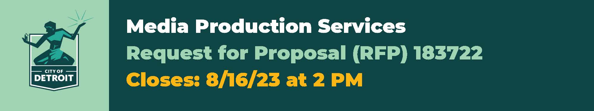 Media Production Services | City of Detroit